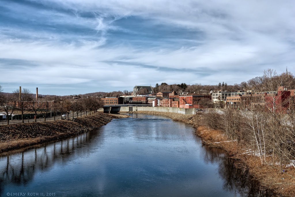 Today's Photo: Back to the River - Ansonia Skyline