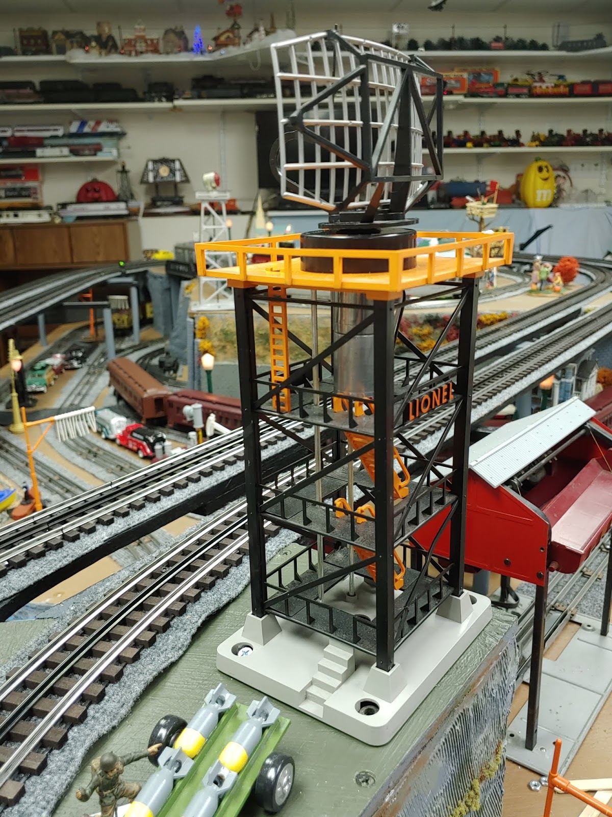 NTS & B Layout in Progress: NTS&B Lionel 197 Radar Tower Motor Replacement