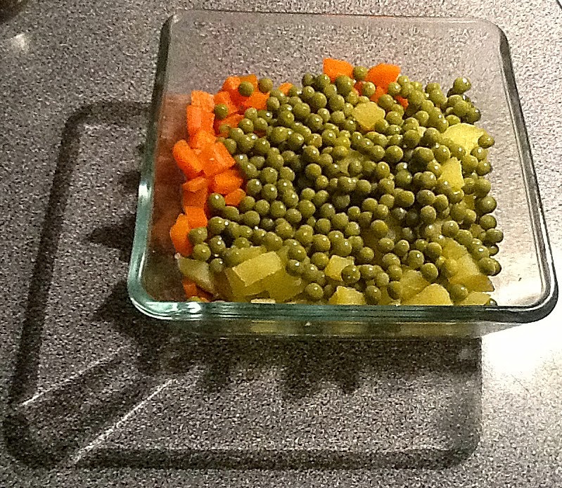 Cuisiner comme Lettie: La salade de légumes à la russe