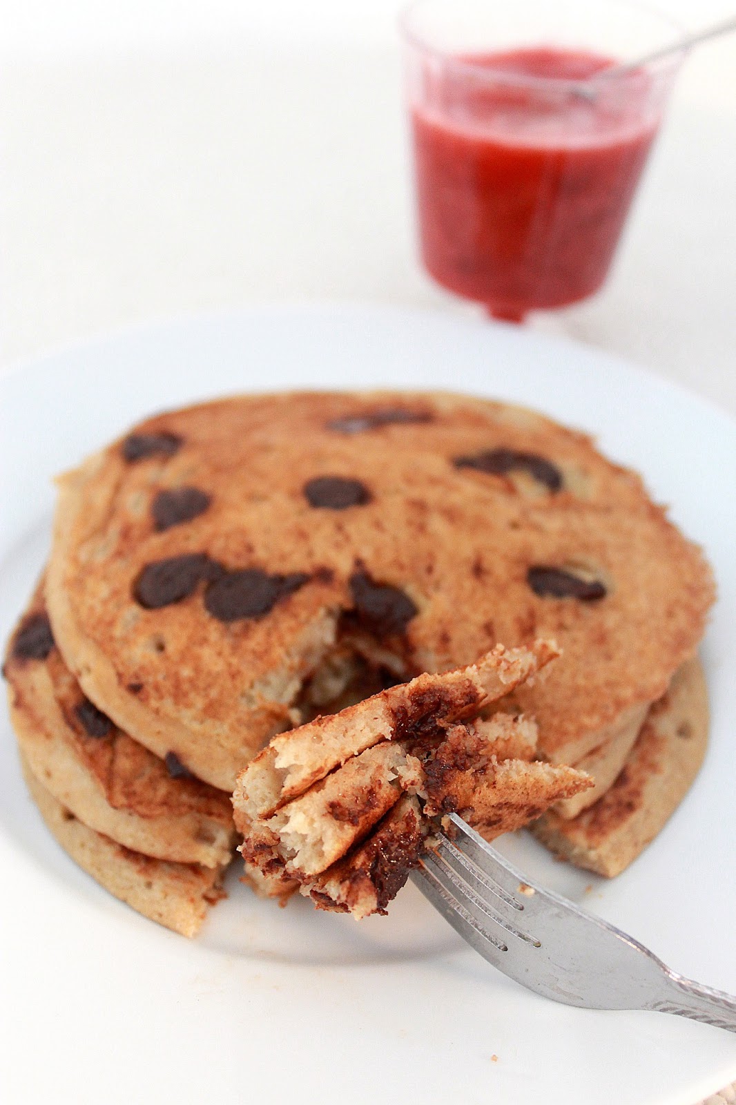 Manju's Eating Delights: Oatmeal Banana n Chocolate chip Pancakes with ...