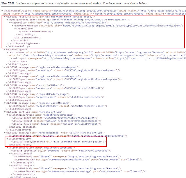 OWSM and WS-Security: Username Token Authentication for SOAP and REST ...