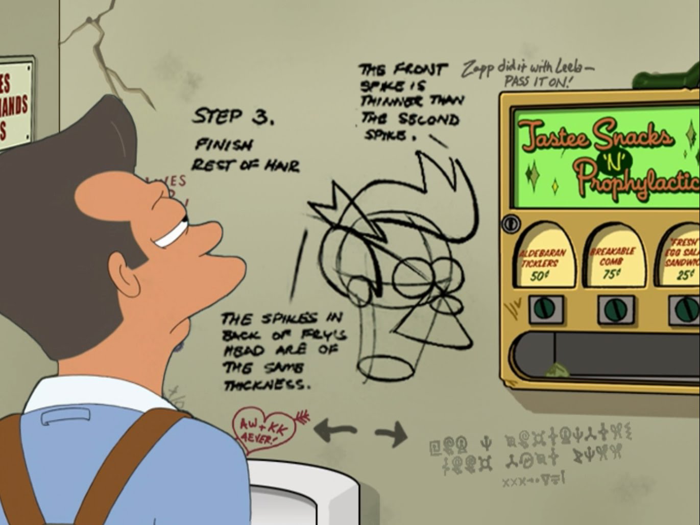 Art Team GO!: How to draw Futurama - Fry pt.1