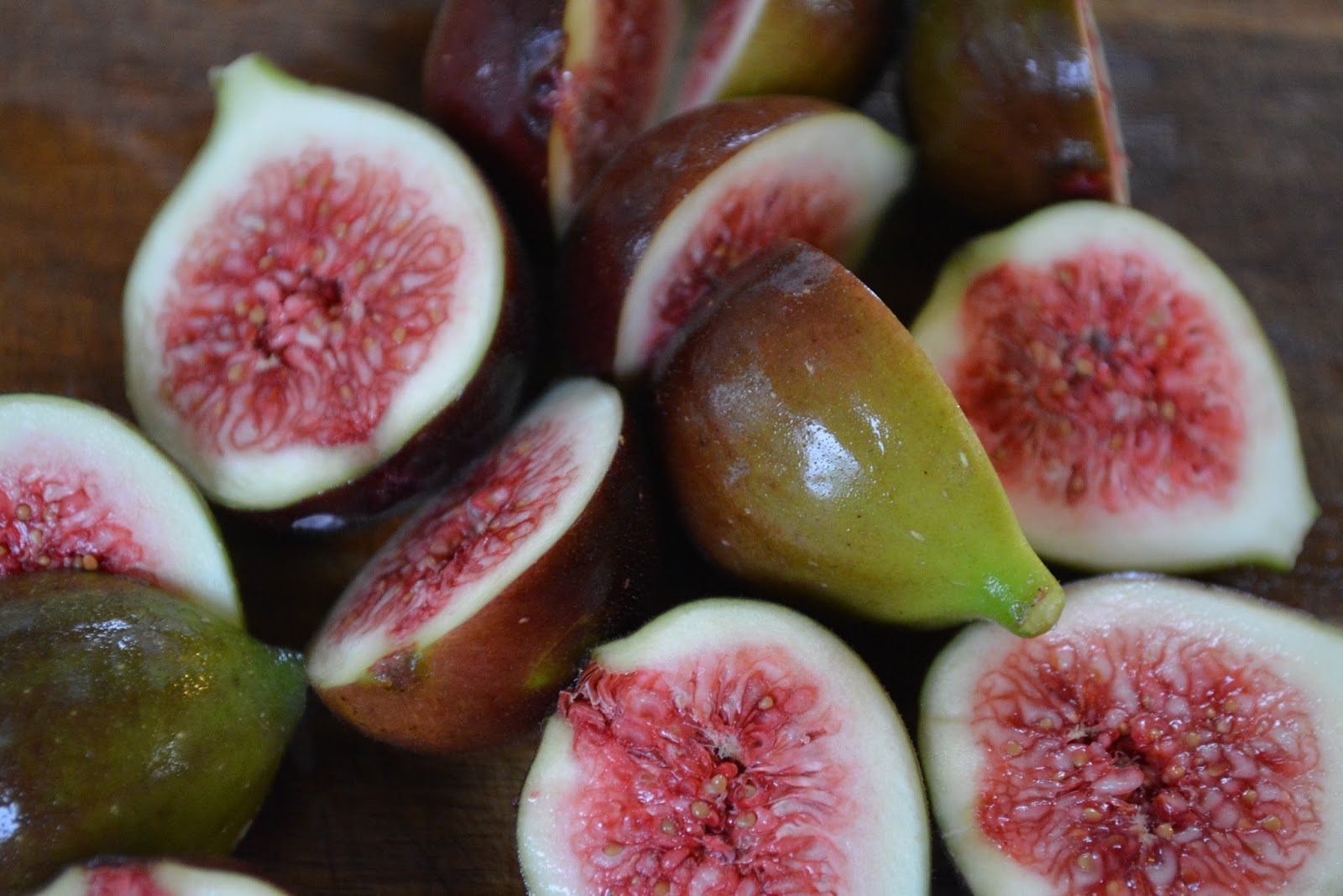 Not a Short Order...: Fresh Fig and White Peaches