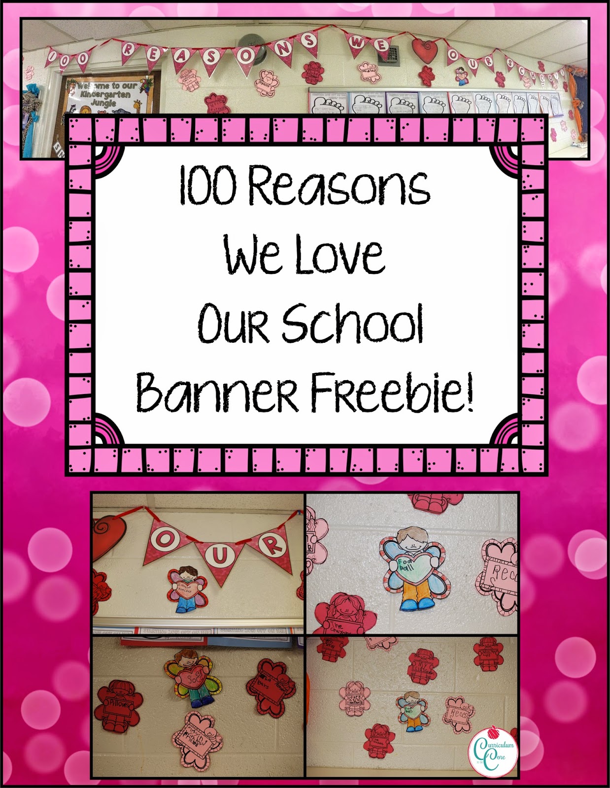 Who's Who and Who's New: Valentines and 100th Day of School