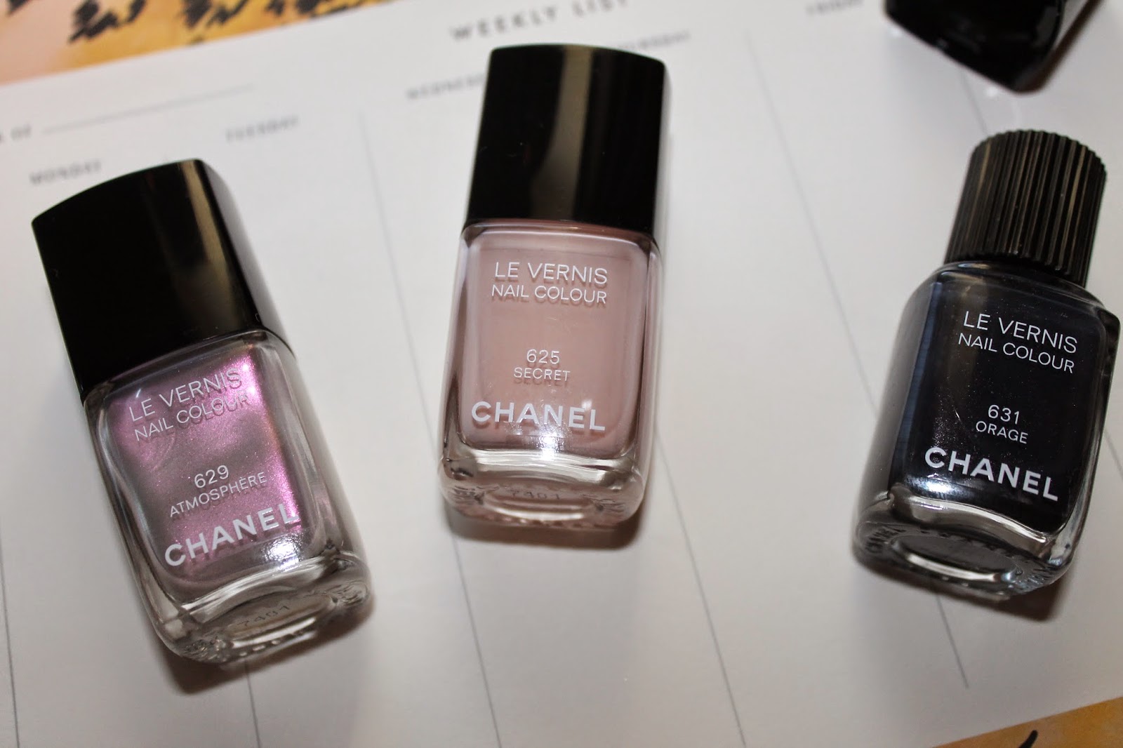 City Styles: Chanel Fall 2014 Le Vernis {Atmosphere, Secret, & Orage}