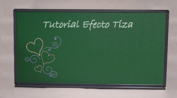 La Tortuguera: Photoshop: Tutorial de Efecto Tiza