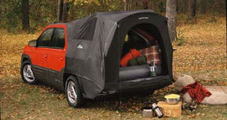Hello USA: pontiac aztek tent