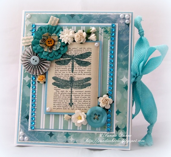 Cardz 'n' Scrapz: Enchanted Garden Book Box Card