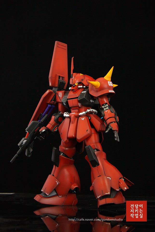 GUNDAM GUY: MG 1/100 Marasai [Johnny Ridden Custom] - Painted Build