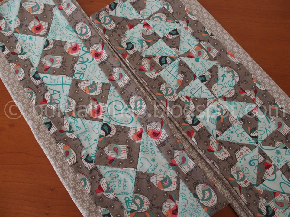 Bordalinhas: Patchwork em fronhas