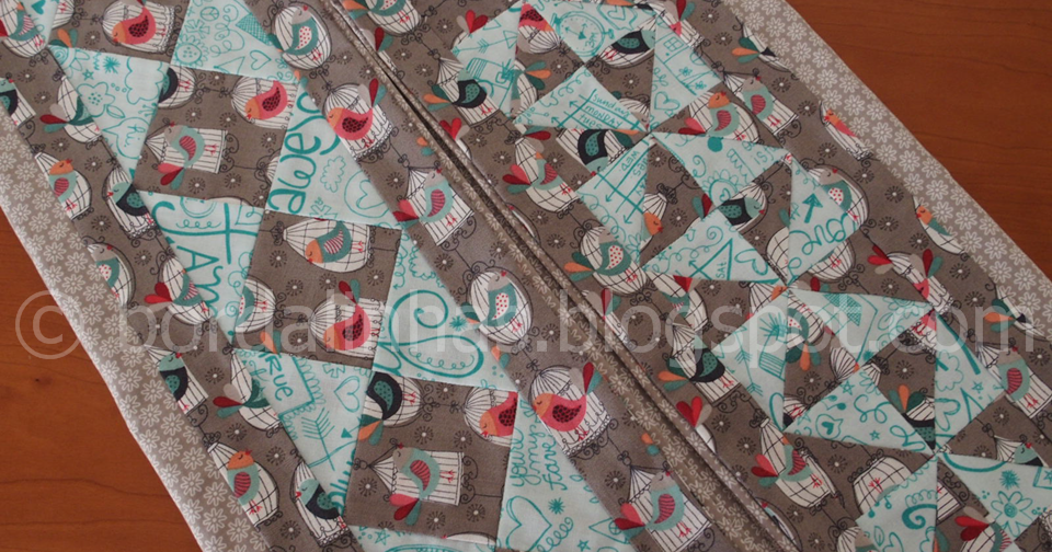 Bordalinhas: Patchwork em fronhas