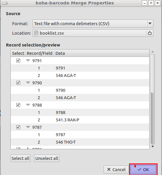 Koha Geek: Create barcode/label using glabels software