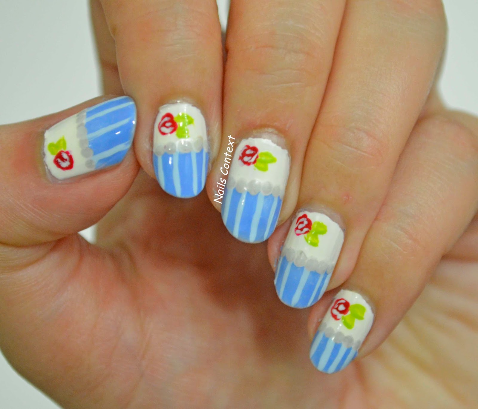 Nails Context: Vintage Cake Inspired