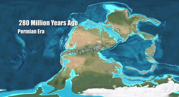 Escenarios prehistóricos: Fauna del Pérmico