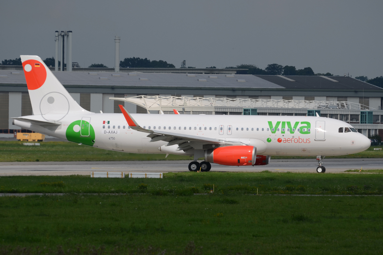 Airbus Hamburg Finkenwerder News: A320-232SL, VivaAerobus, XA-VAJ (MSN ...