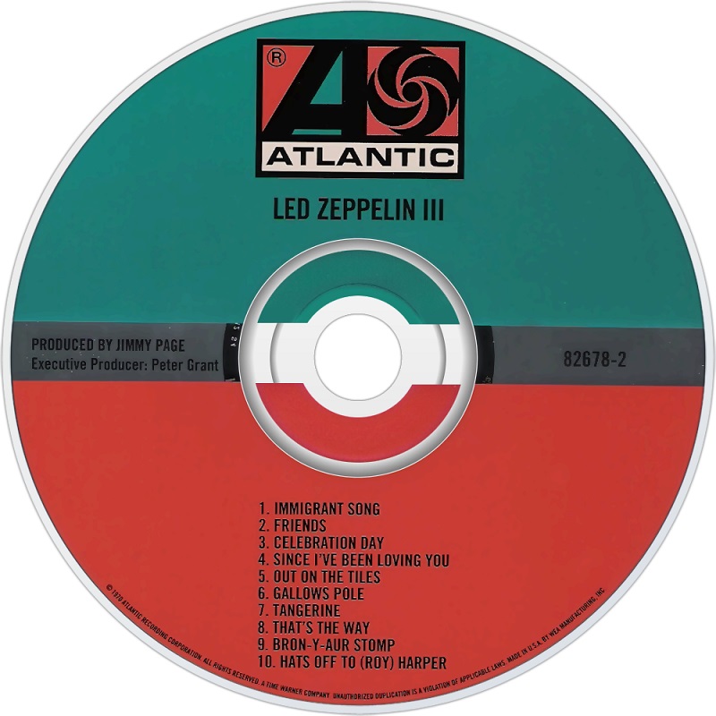 On The Road Again: Led Zeppelin "Led Zeppelin III"