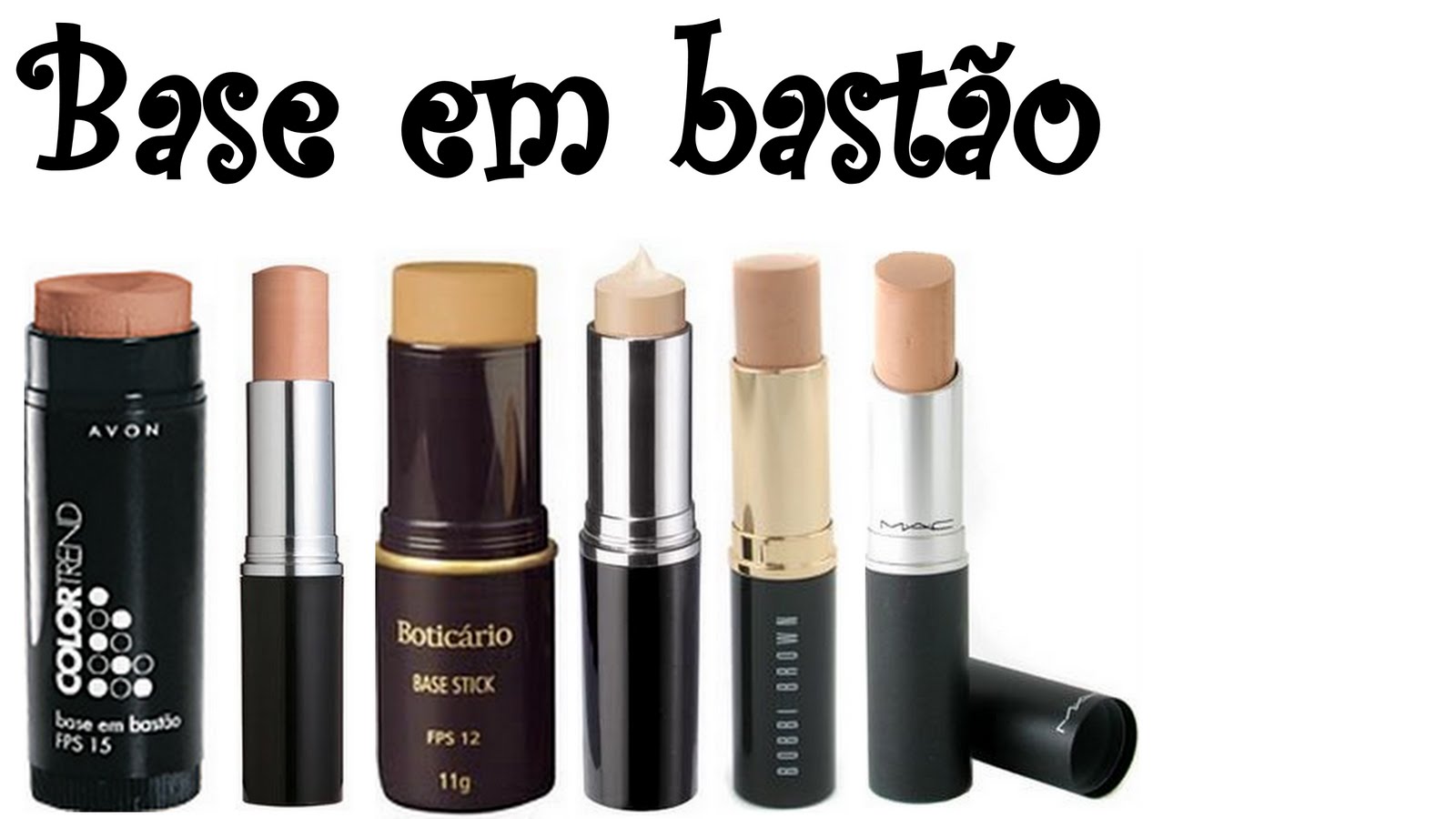 Segredos de uma maquiadora: Qual a base ideal para seu rosto - TUDO ...