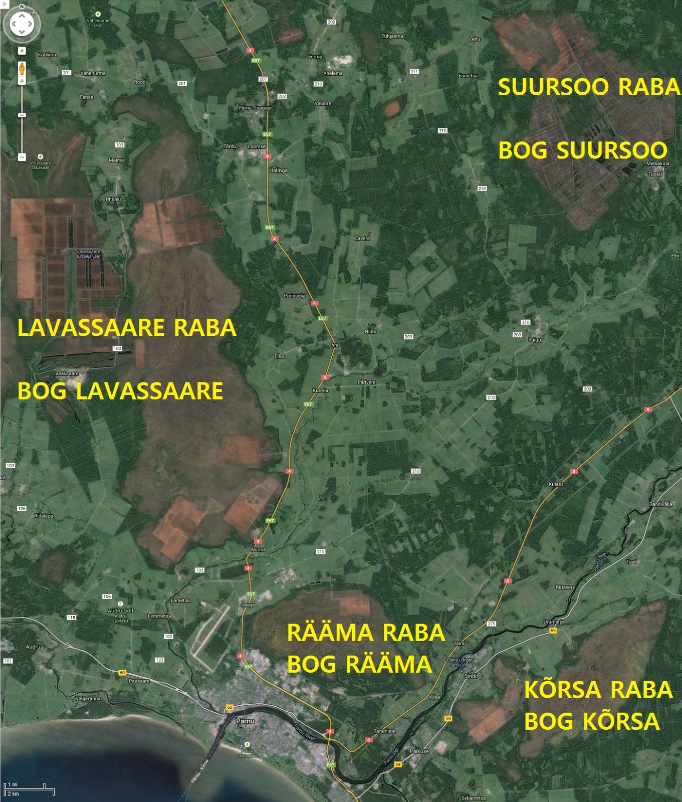 Rail Balticust, rahulikult: Pärnumaa tööstusmaastikud... rabades