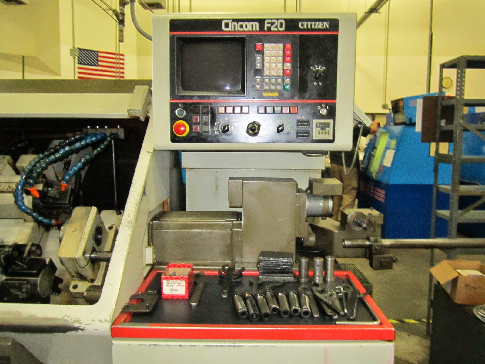 Citizen 1983 Tool F-20 CNC Swiss-Type Automatic Screw Machine (A341 ...