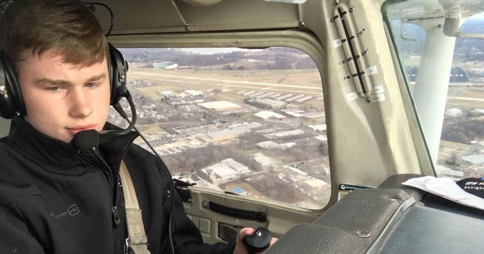 Kathryn's Report: Logan Riley: Teen earns wings before high school ...
