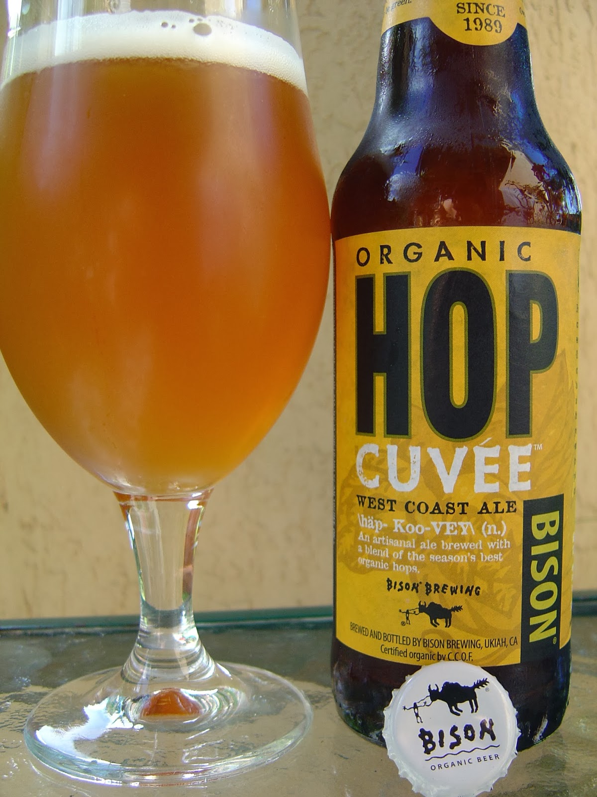 Daily Beer Review: Organic Hop Cuvee West Coast Ale