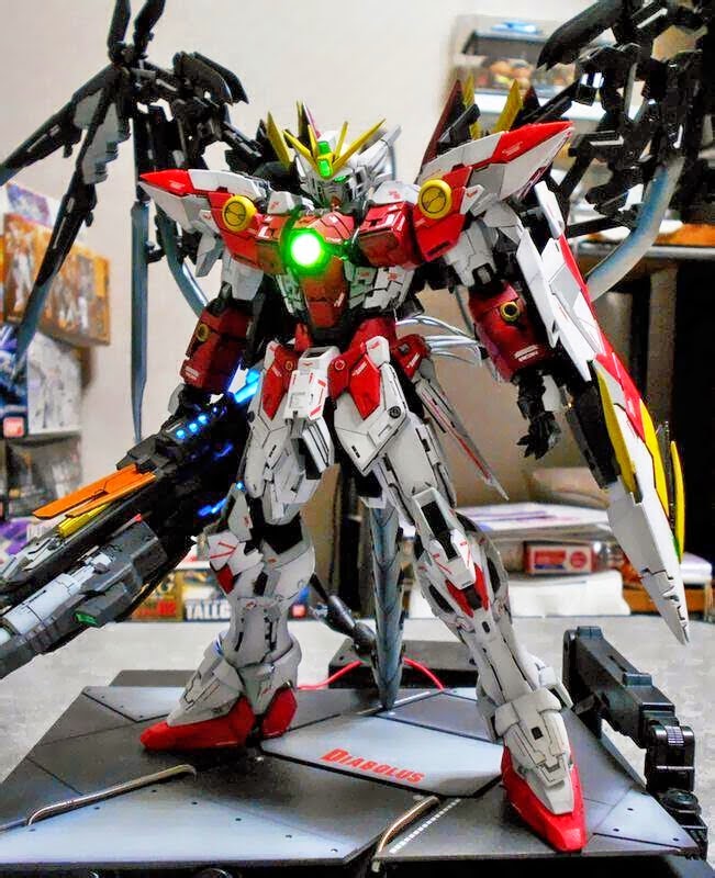 Wing gundam wing zero custom build - bastacustomer