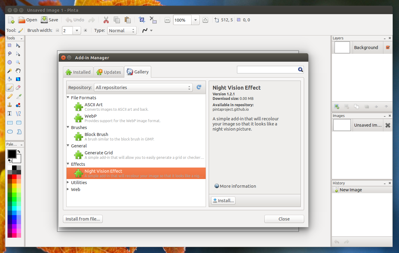 Pinta Image Editor Sees New Stable Release ~ Web Upd8: Ubuntu / Linux blog