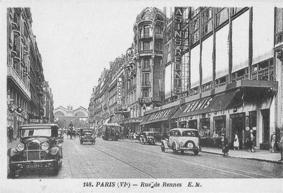 Commerces-Immarcescibles: Magasins Réunis - Paris, rue de Rennes