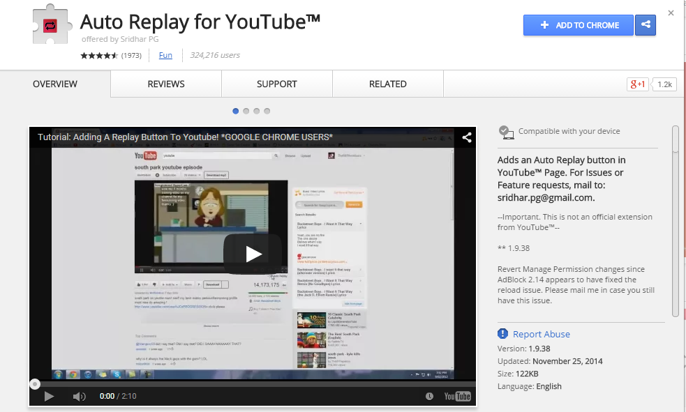 Youtube on auto Replay | TechBizTalk