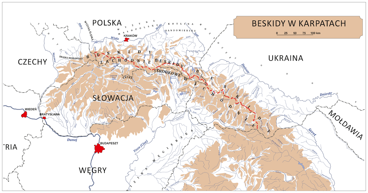 CZERWONYM przez BESKID: Czerwony w Beskidzie