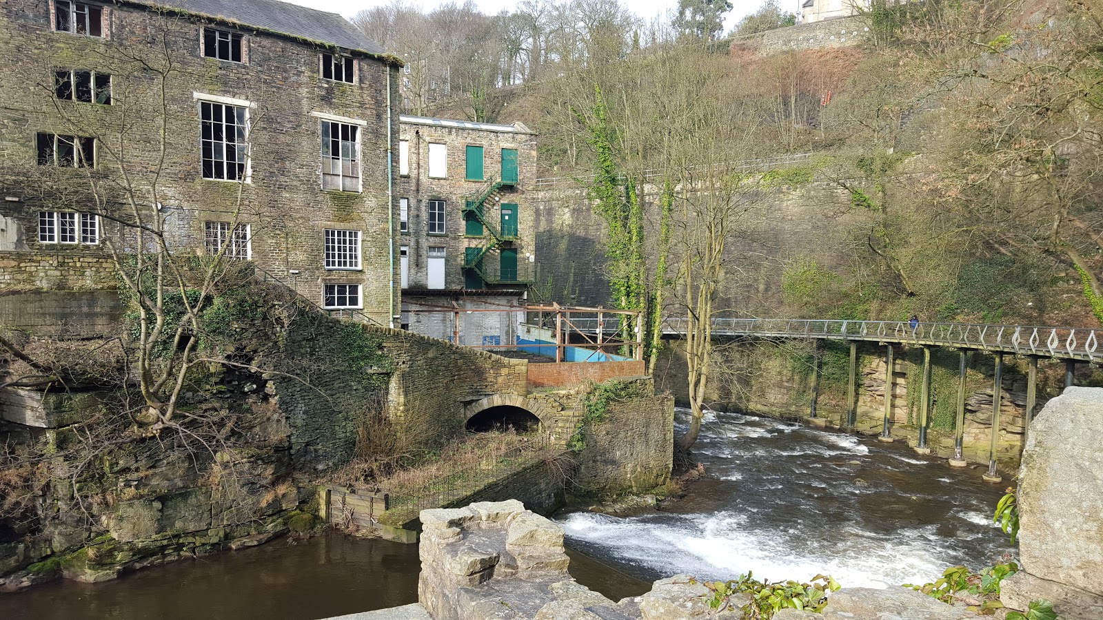 The Wheel of Life keeps turning...: New Mills & the Torrs Millennium ...