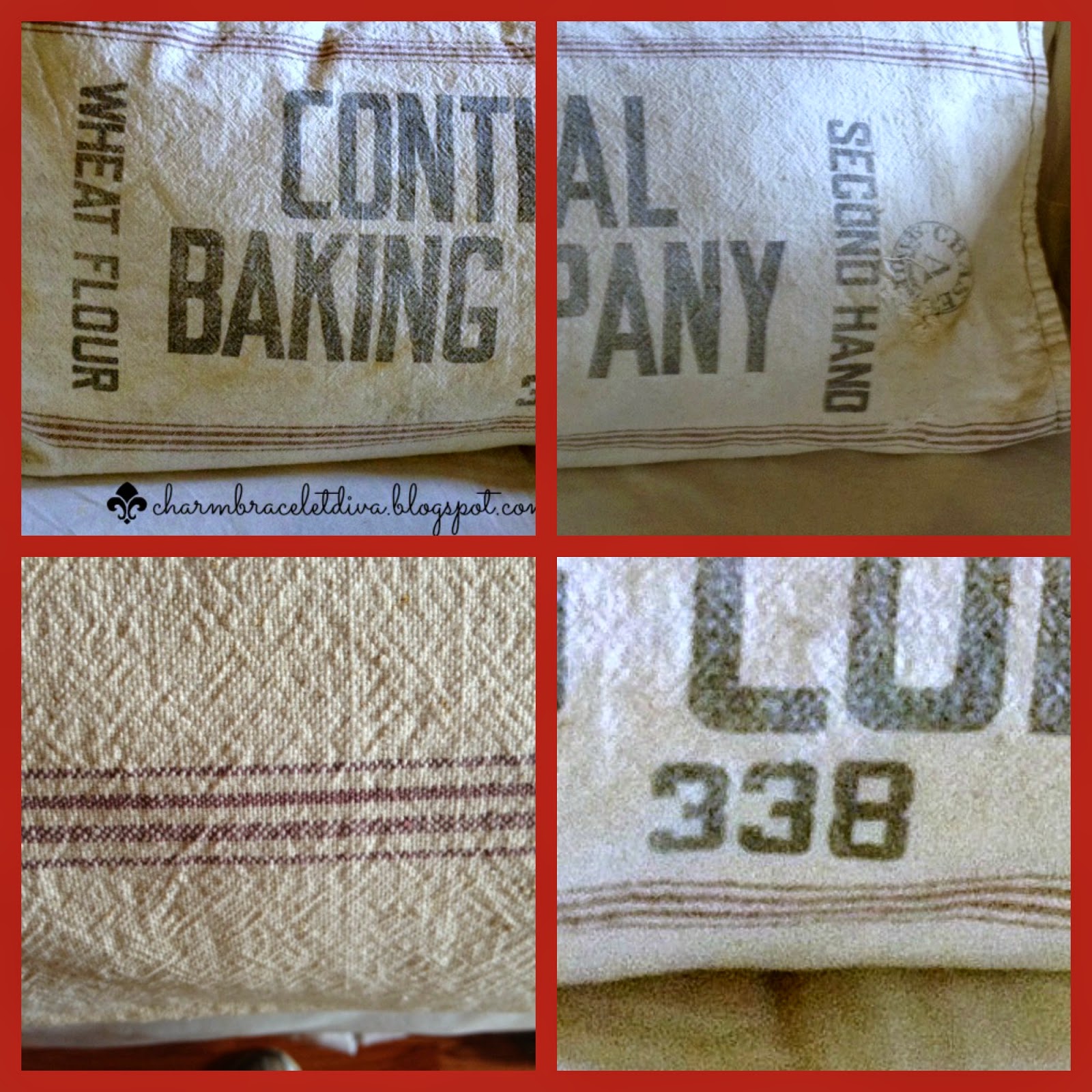 Our Hopeful Home: Transform Your Vintage Flour Sack Into A No-Sew ...