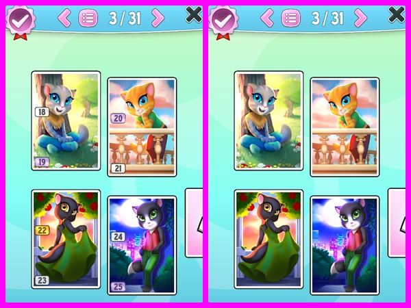 My Talking Angela - Álbum de Figurinhas Completo | All Stickers