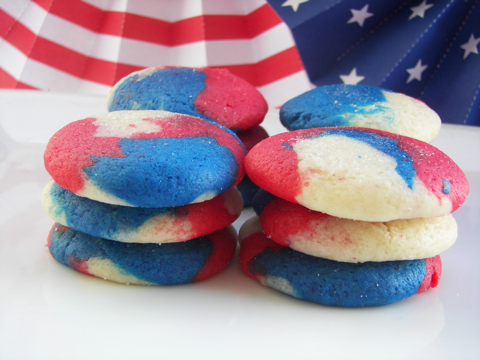 Red Couch Recipes: Patriotic Groove Cookies