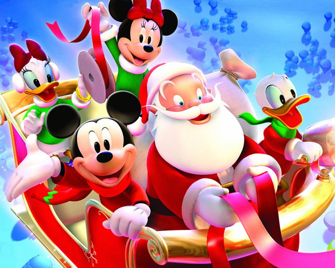 Mickey Mouse Christmas Wallpaper