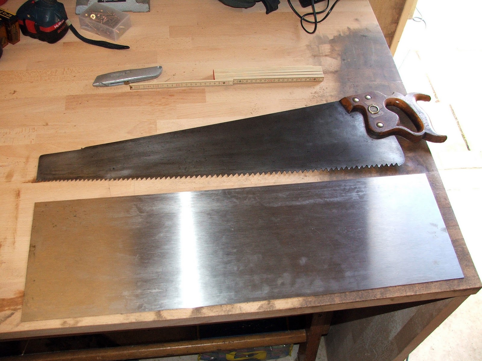 Handsaw maker: Saw making article in the Carpenters' Fellowships ...