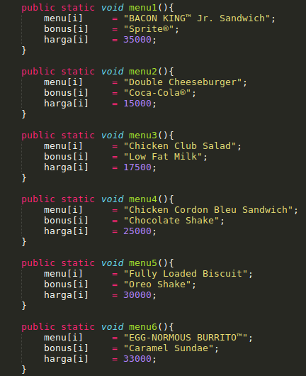 [TUTORIAL] Membuat Program Menu Sederhana Menggunakan Java - MADFIZH