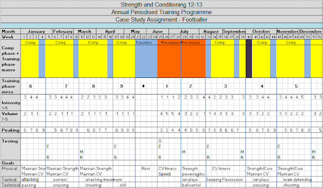 Strength & Conditioning for an International Footballer: 5) Anual ...