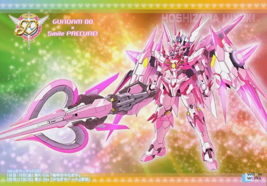 Gundam 00 X Smile Pretty Cure / Precure Fan Made Concept Art CImages Gundam 00 X Smile Pretty Cure / Precure Fan Made Concept Art CImages