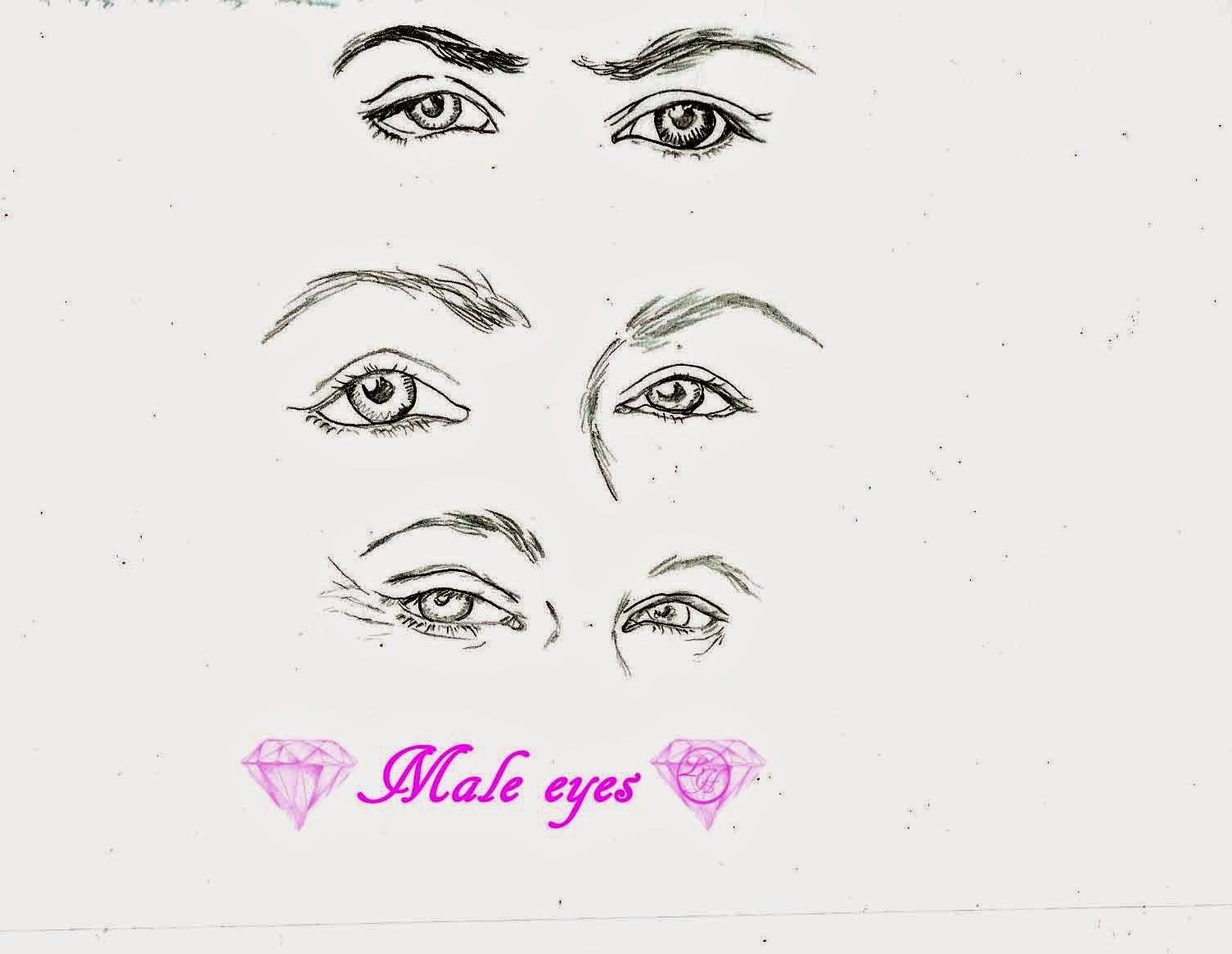 LETICIA´S ART BLOG: Drawing Eyes-A complete tutorial! -Eyeshapes and ...