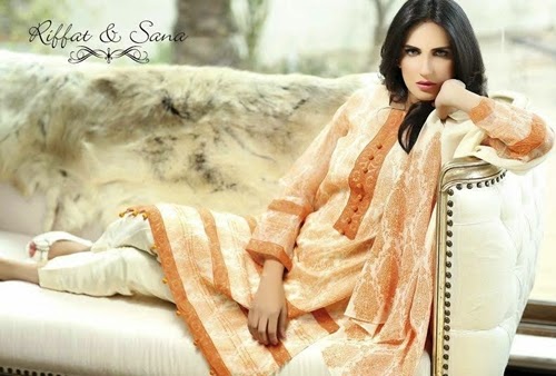 Riffat and Sana Spring Collection 2015-16 | Sana Salman Pret Dresses ...