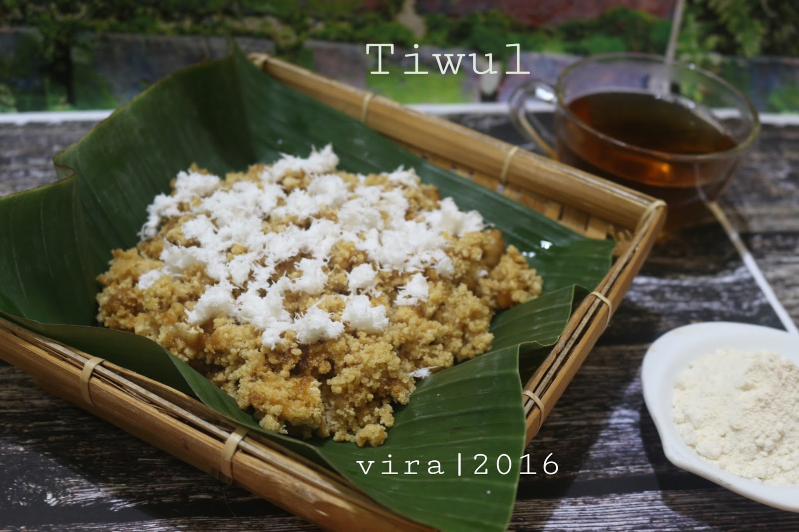 Tiwul dari Tepung Gaplek