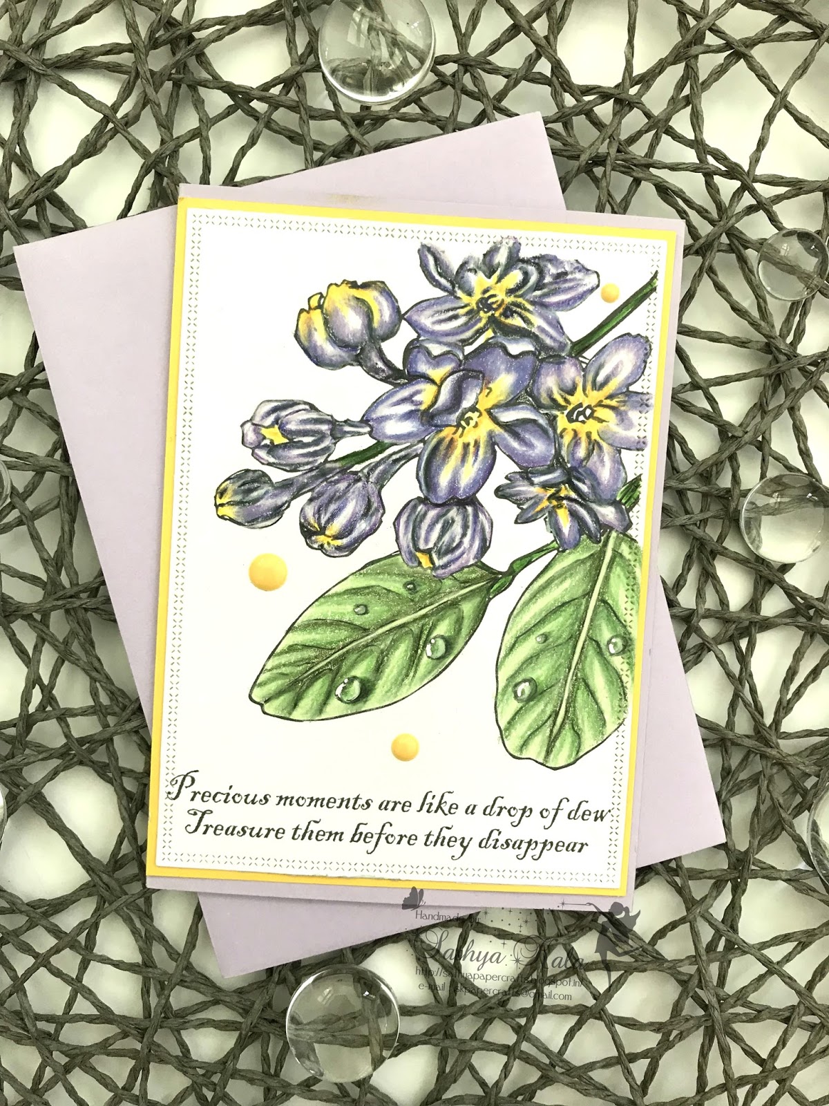Paperie Expressions: Precious-Treasure : a CAS card