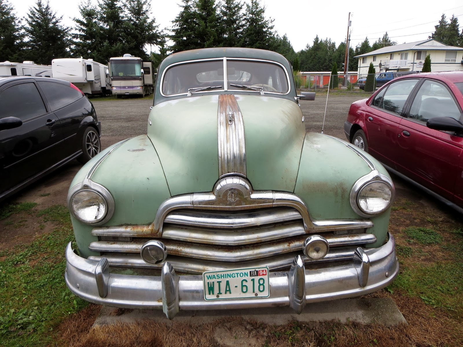 Seattle's Classics: 1947 Pontiac Streemliner Sedan