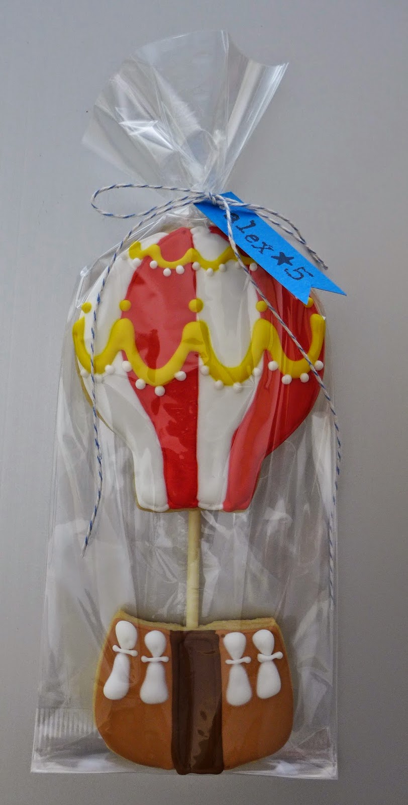 Dough and Batter: hot air balloon shaped cookies