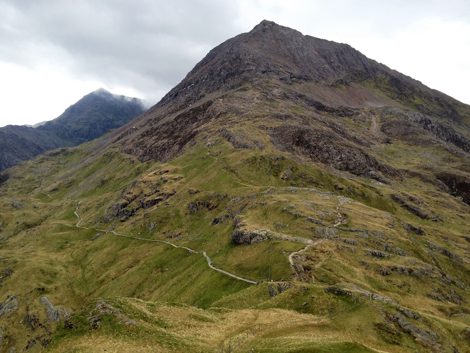 summit and camp: Crib Goch & Snowdon