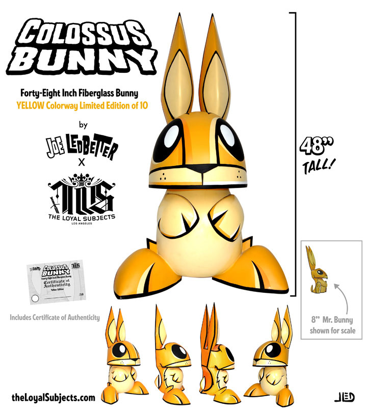 Colossal Bunny by Joe Ledbetter x The Loyal Subjects (Forty-Eight ...