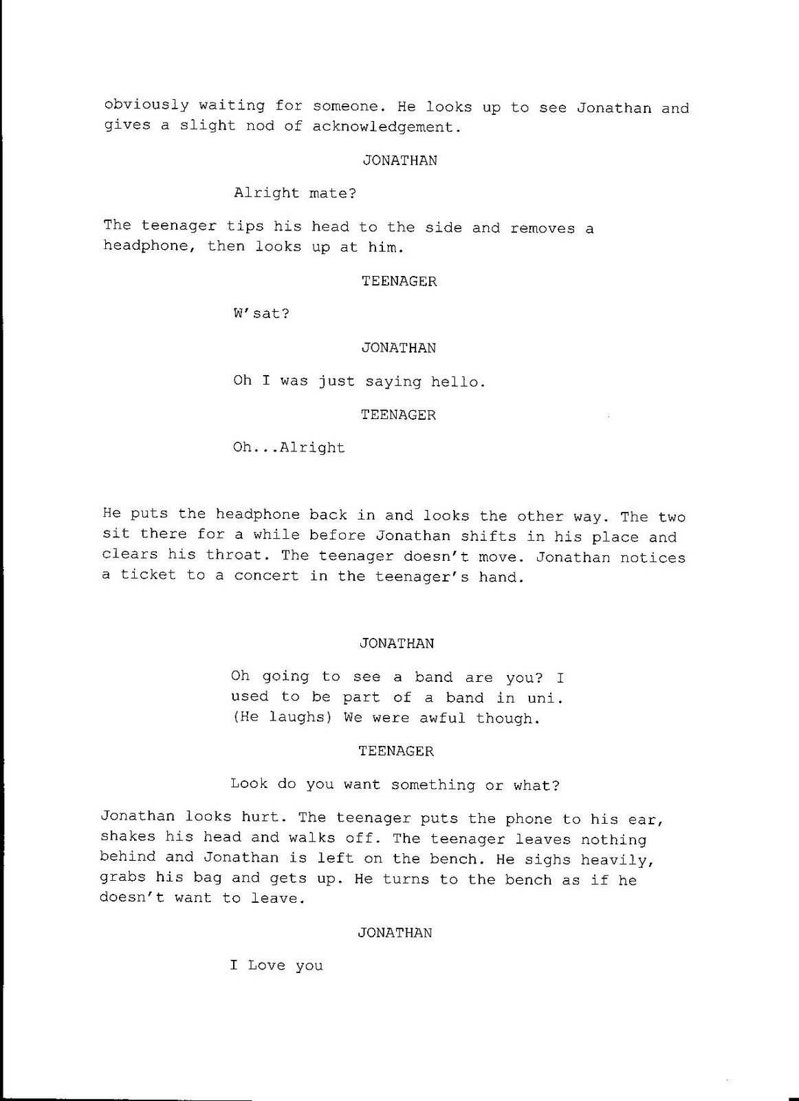 Emma's A2 media coursework: Post 14-Pre Production Documents