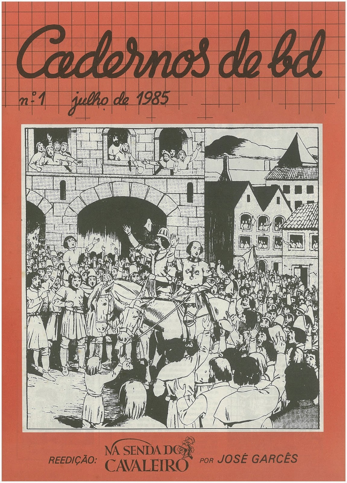 fanzines de banda desenhada: Prozines (I) - Cadernos de BD - 1ª série