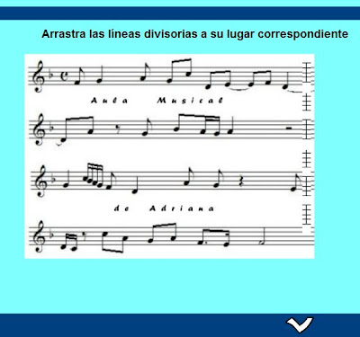El aula musical de Adriana: Líneas divisorias